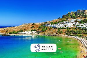 Kaart van het eiland Rhodos | Reizen Rhodos